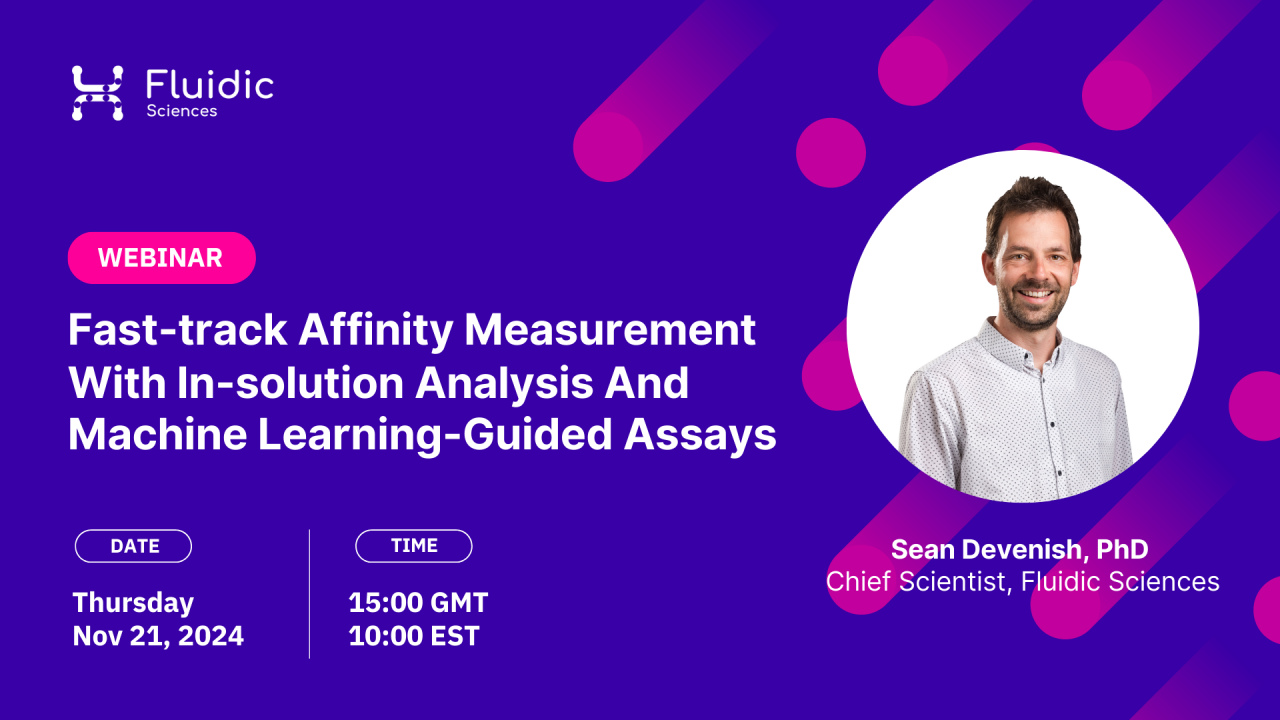 Fast-track Affinity Measurement With In-solution Analysis And Machine Learning Guided Assays ...